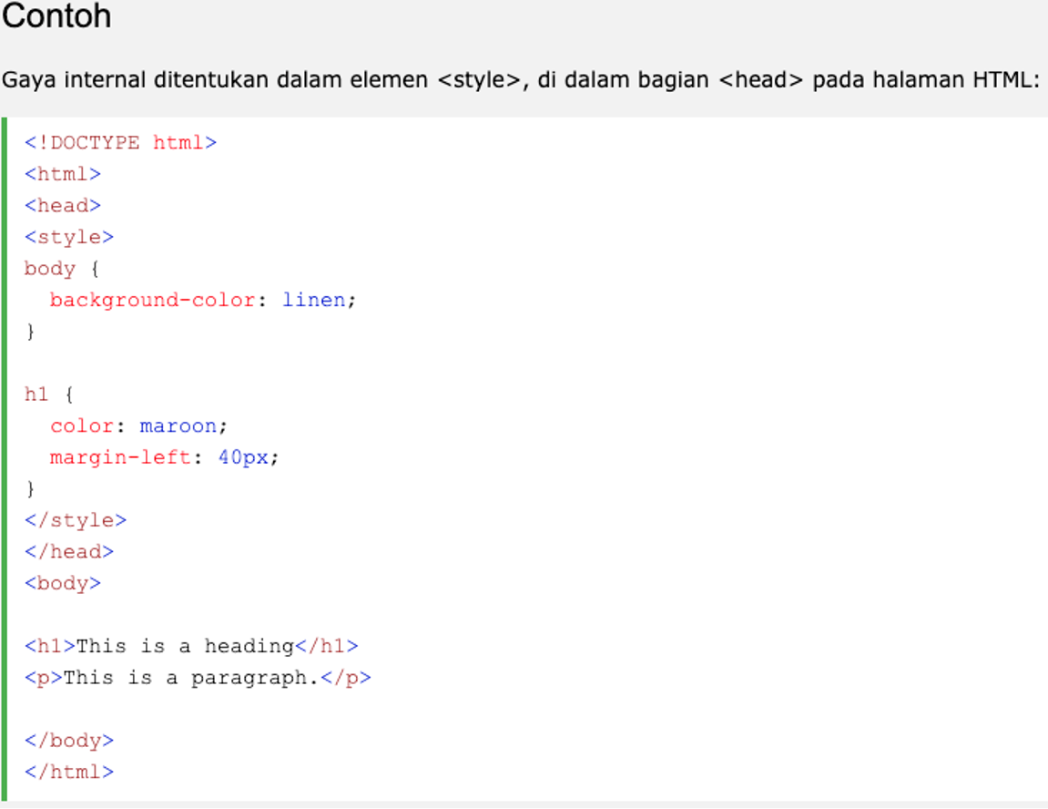 Pertemuan 3 Css Pengenalan And Praktek